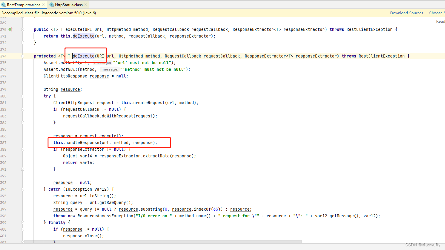 RestTemplate 接口异常获取HttpStatusCode状态码_resttemplate获取状态码-CSDN博客