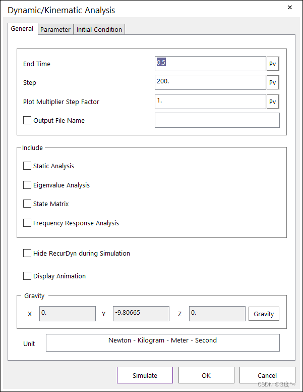 Recurdyn学习-CSDN博客