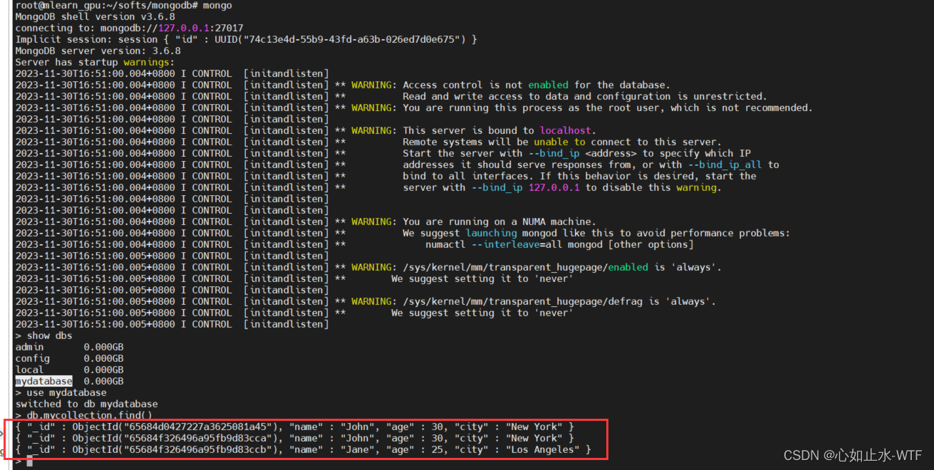 python + mongodb使用入门_python加mongodb-CSDN博客