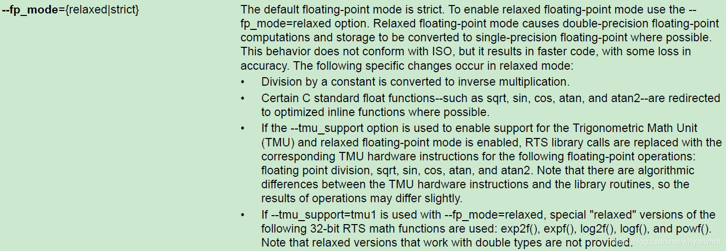 TMS320F280049C 学习笔记32 TMS320C28x Optimizing C/C++ Compiler 阅读随笔_fast integer division intrinsics ...
