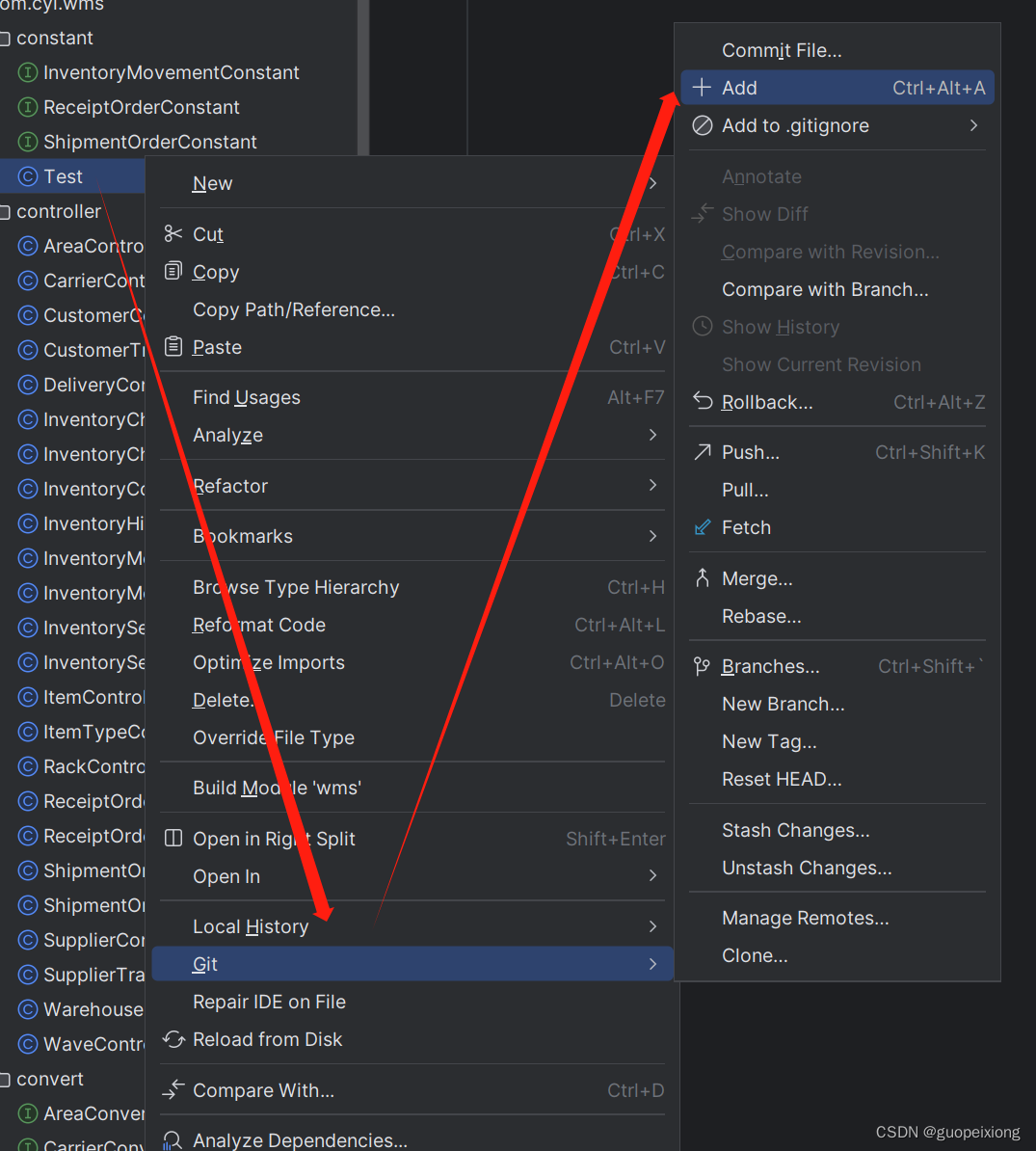 IDEA中常用的Git操作_idea git add-CSDN博客