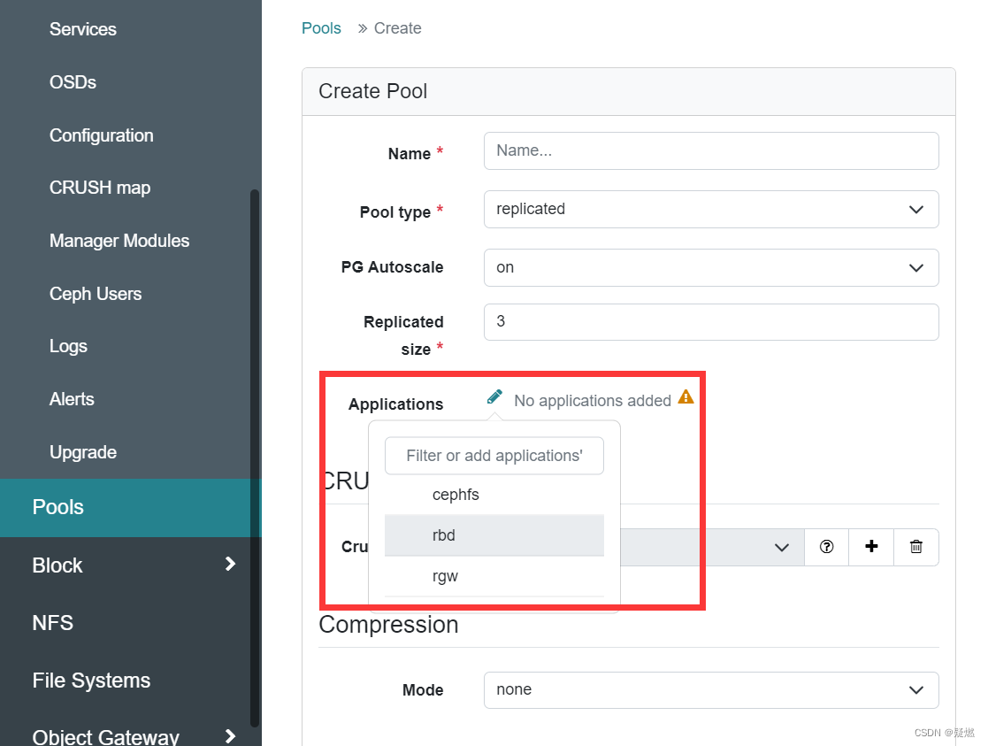 使用cephadm部署Ceph记录_ceph orch apply rgw wgs rgw ’--placement=label:rgw-CSDN博客