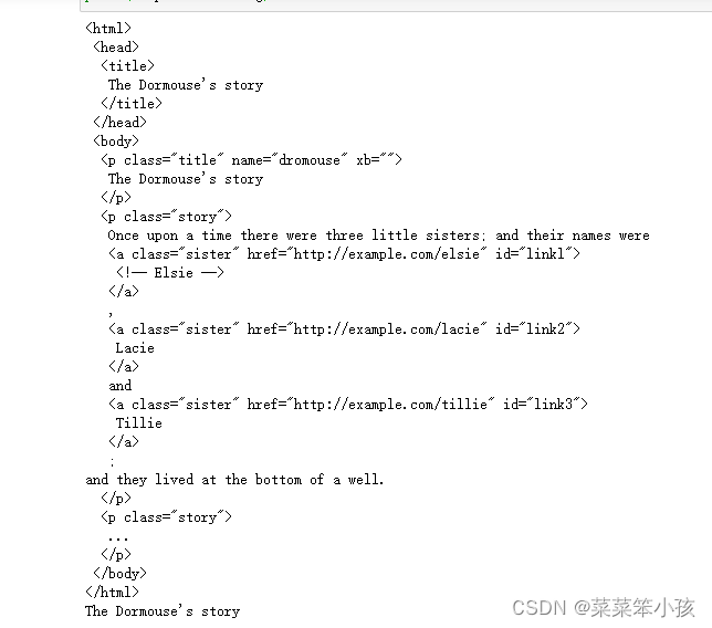 两万字教会你解析库之Beautiful Soup_beautifulsoup(content, 'html.parser')-CSDN博客
