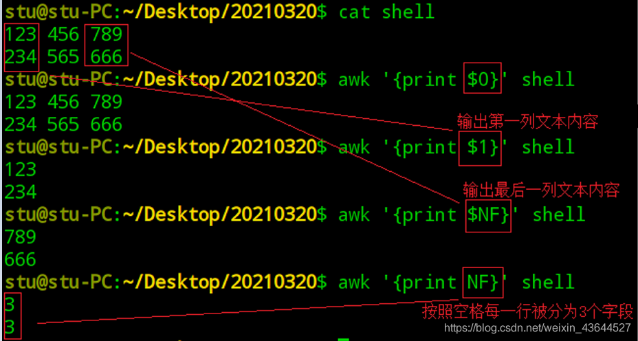 【shell】awk简单操作_awk可以用空格做分隔符吗-CSDN博客