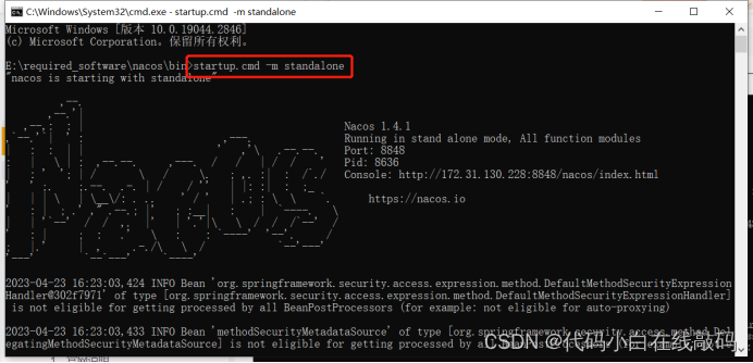 Springcloud学习day06——Nacos安装和使用-CSDN博客