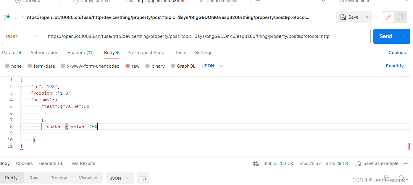 esp8266+新版onenet平台之HTTP设备属性上报_onenet 设置设备属性 显示设备未订阅-CSDN博客