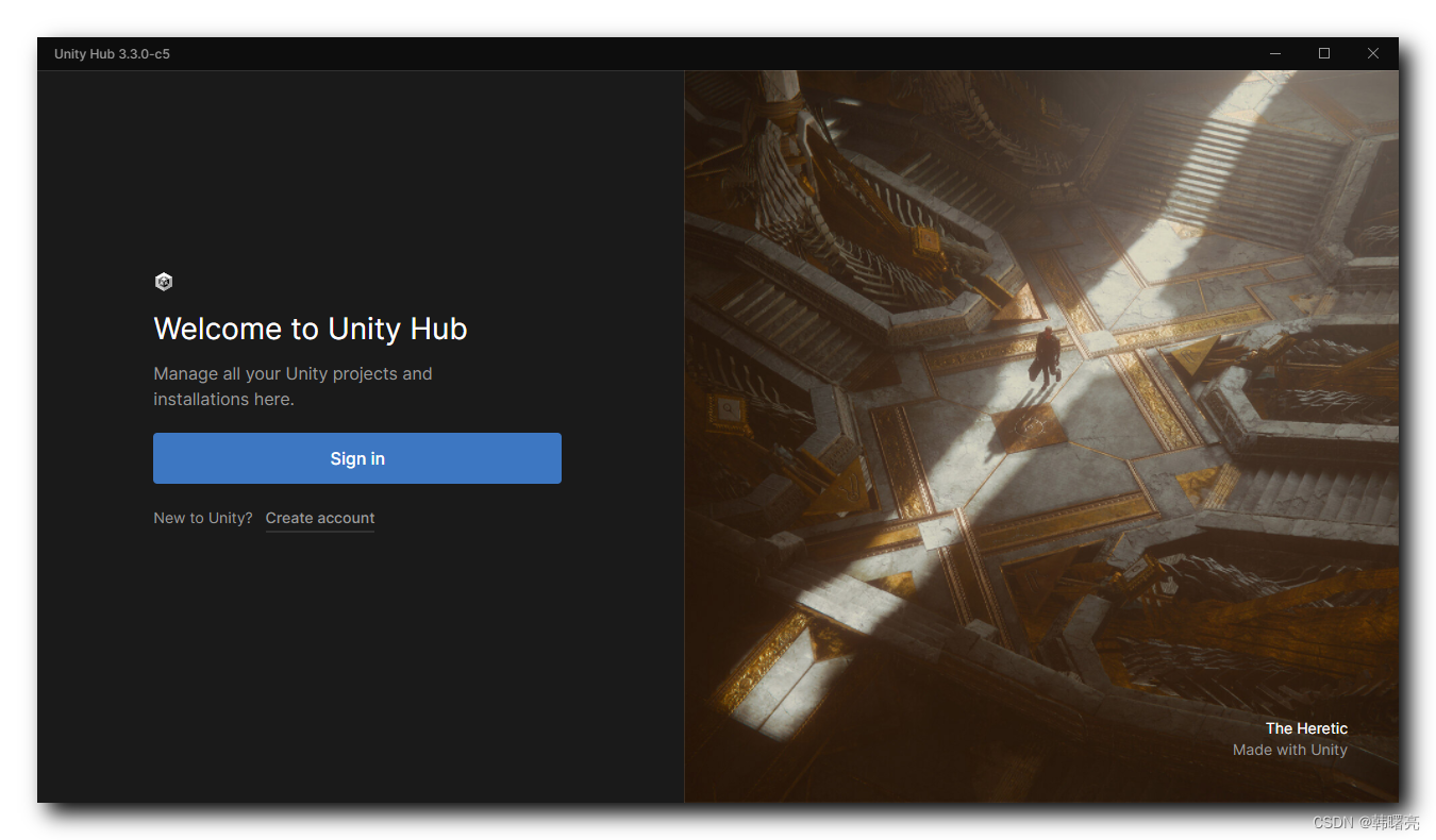 【Unity3D】Unity3D 软件安装 ( 注册账号并下载 Unity Hub | 安装 Unity Hub | 获取个人版授权 | 中文环境设置 | 安装 Unity3D 编辑器 ...