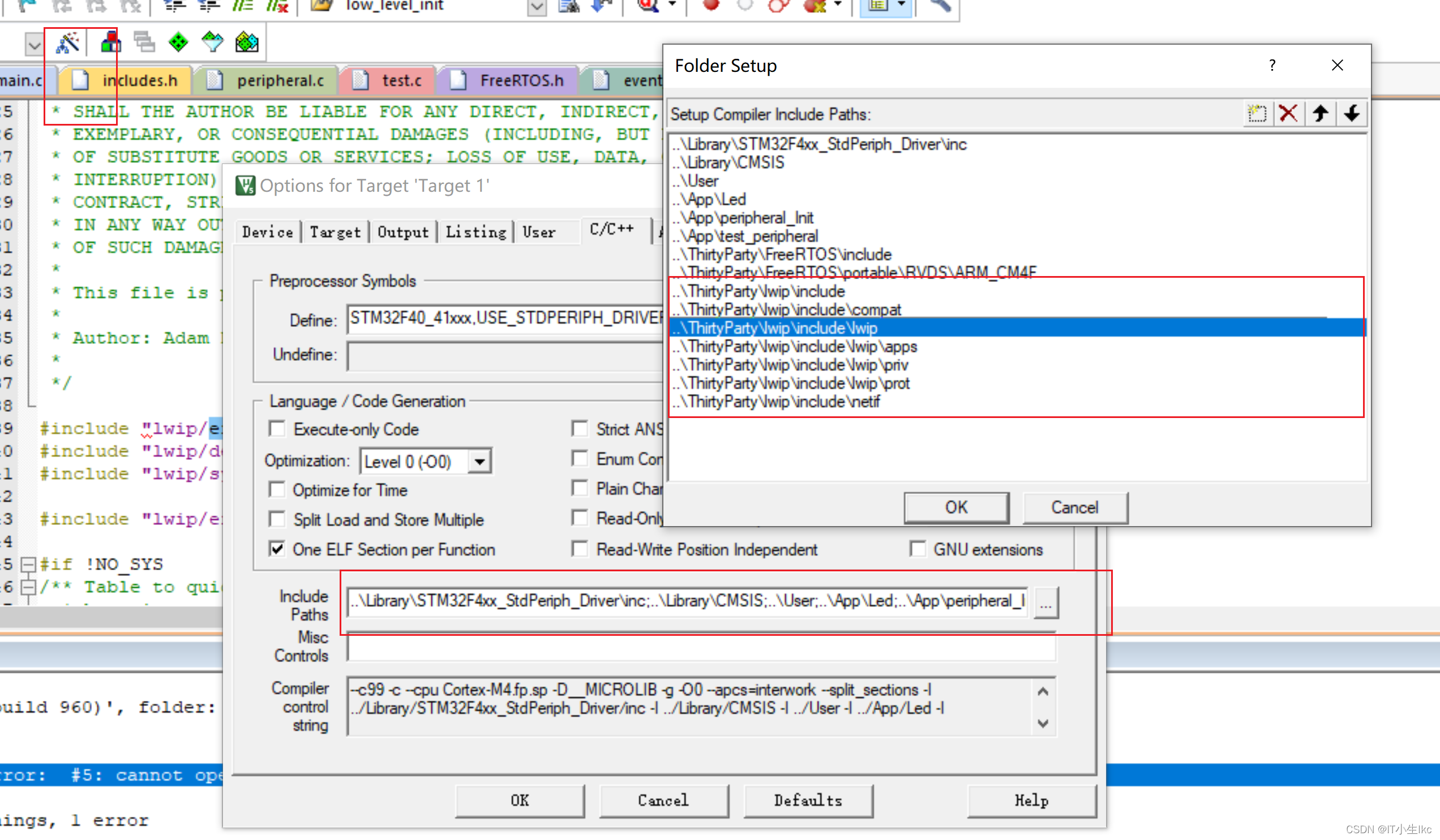 lwip移植 有操作系统(超详细教程,简单好学,看了秒懂)_从lwip2.1.回退到1.4.1-CSDN博客
