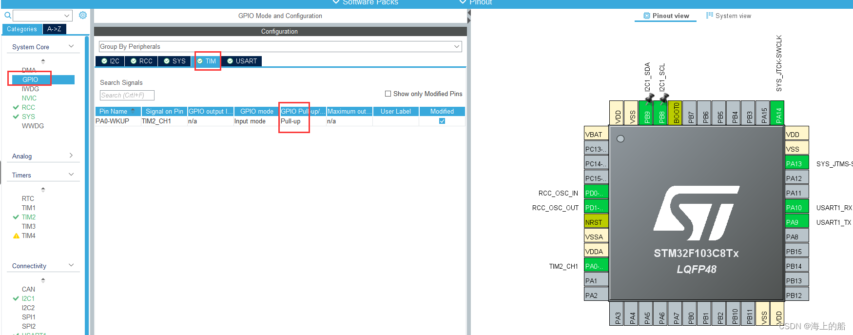 STM32 HAL库 CubeMX配置 定时器学习 F103C8T6_cubemx配置定时器-CSDN博客