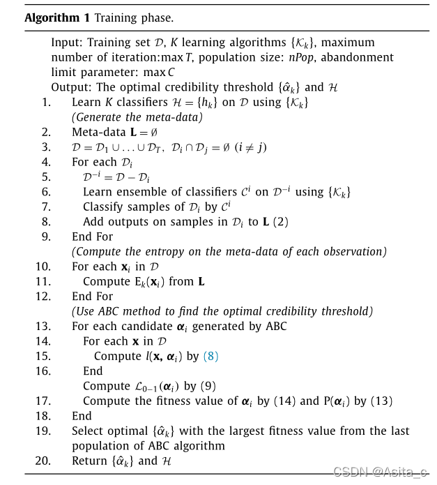 【论文阅读笔记】基于分类器预测置信度的集成选择| Ensemble Selection based on Classifier Prediction Confidence-CSDN博客