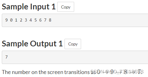 AtcoderABC241场_[abc241a] digit machine-CSDN博客