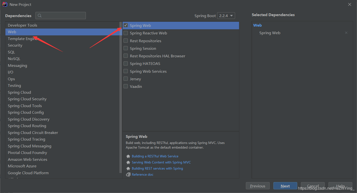 SpringBoot创建第一个Web项目——Hello SpringBoot-CSDN博客