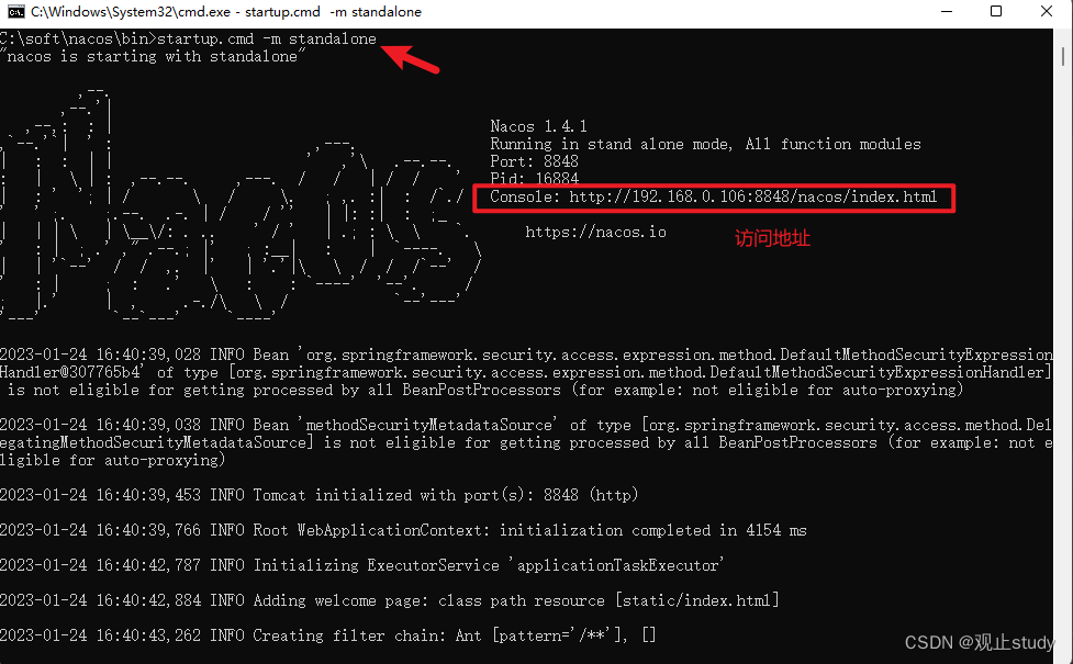 【微服务】Nacos注册中心_nacos console 地址-CSDN博客