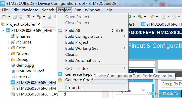 STM32模拟I2C协议获取HMC5883L电子罗盘磁角度数据 (HAL)-CSDN博客