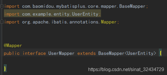mybatis-plus报错Invalid bound statement (not found)错误_mybatis-plus双数据源直接使用basemapper里面的方法会报invalid ...