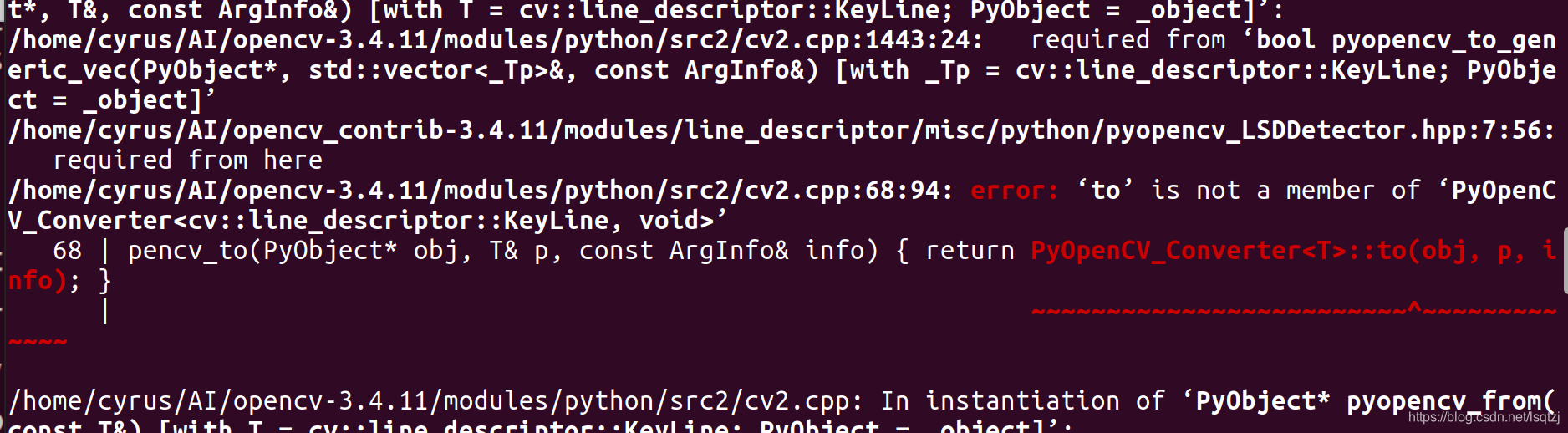 Ubuntu Opencv 3.4.11 / 4.4.0 python3.8 编译问题解决方法收集_opencv 3.8 ubuntu 编译-CSDN博客