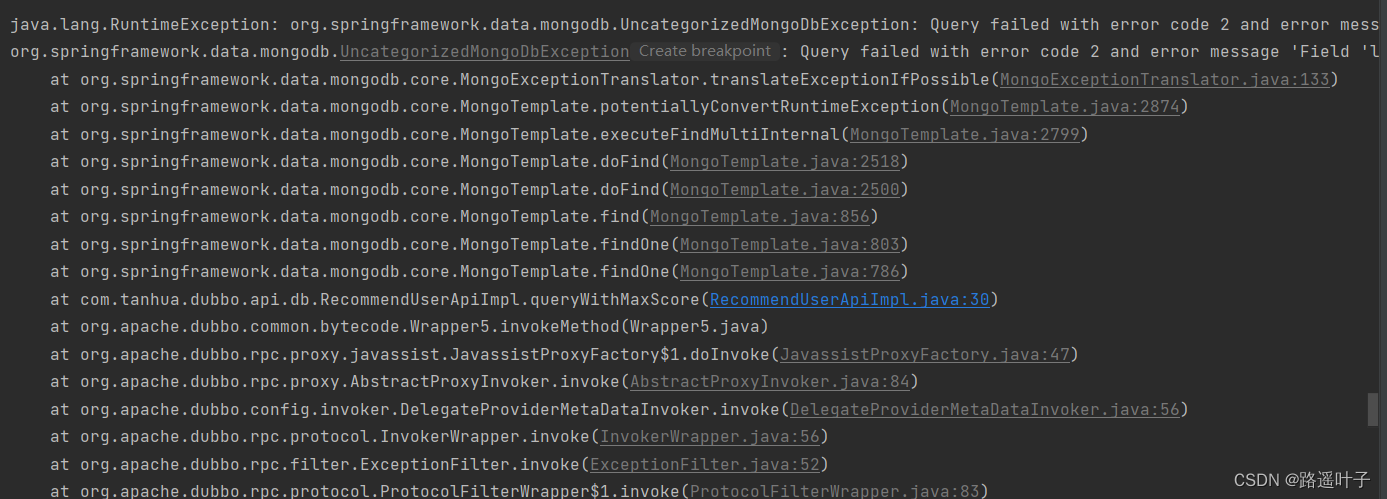Query failed with error code 2 and error message ‘Field ‘locale‘ is invalid in: { locale ...