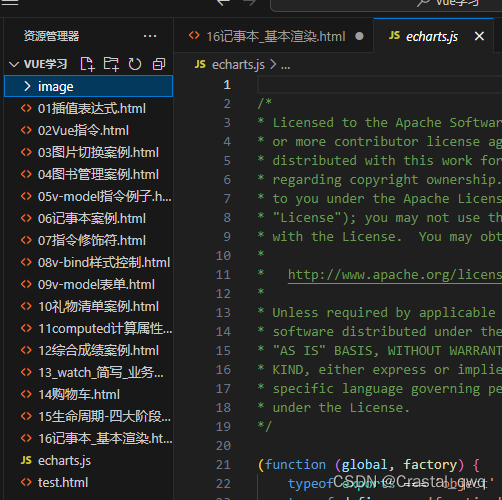 Vue中使用echart引入图表echart插入图表 Csdn博客
