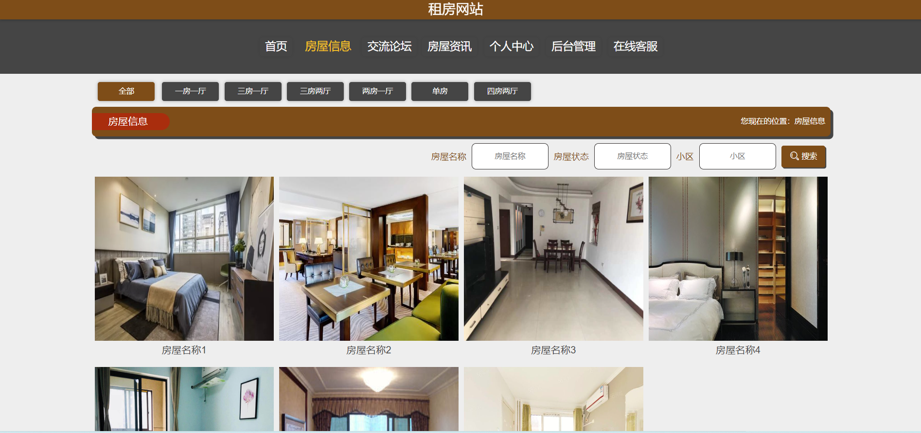 Java毕业设计 基于springboot的房屋租赁系统设计与实现,基于java租房网站房屋出租预约看房,在线房屋信息管理系统(附源码和配套资料) Csdn博客