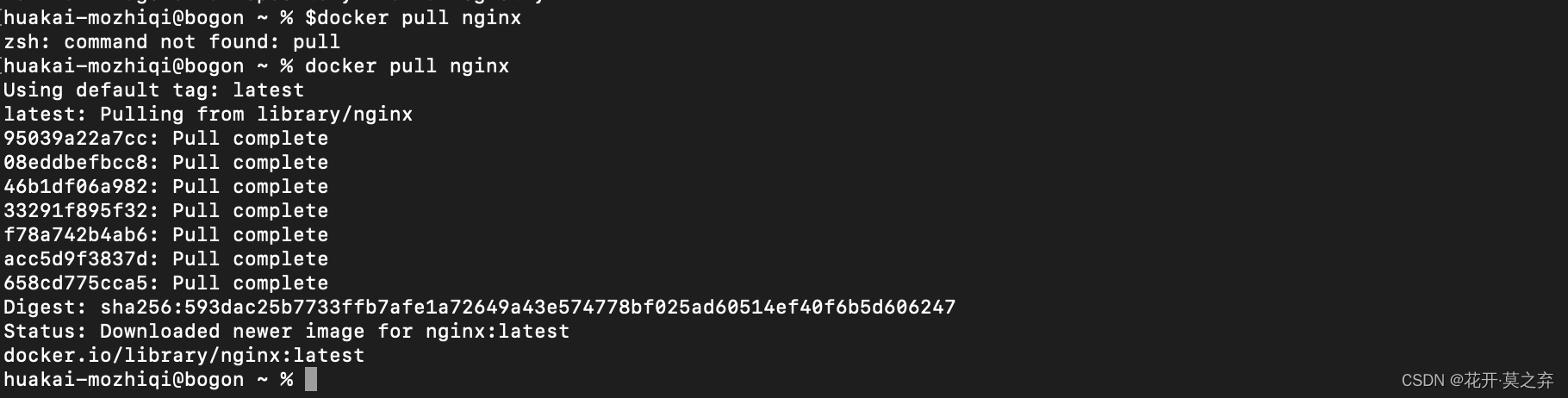 Mac Docker安装配置nginx，配置代理前端访问服务器后端访问本地启动项目_mac docker 安装nginx-CSDN博客