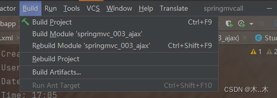 解决idea项目莫名其妙爆红（Build Project）_intellij-idea_木..木-华为开发者空间