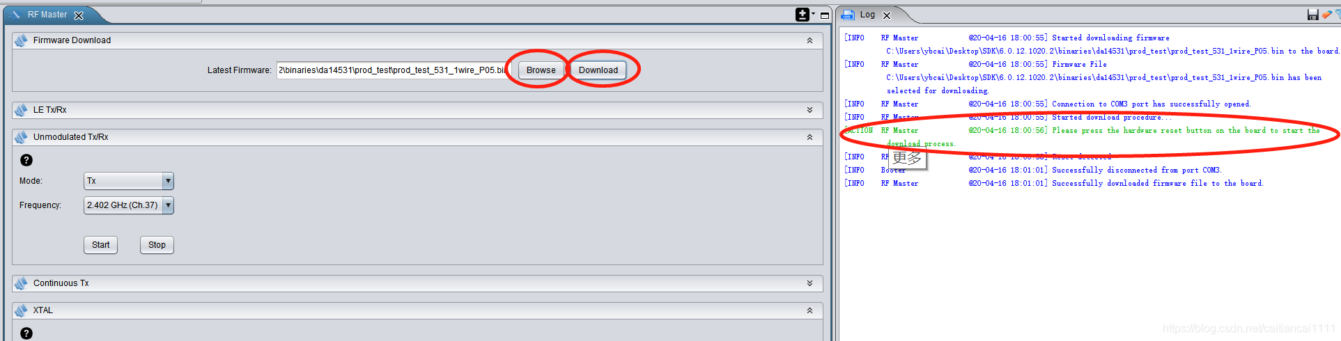 DA14531_定频发射测试_da14531通道-CSDN博客