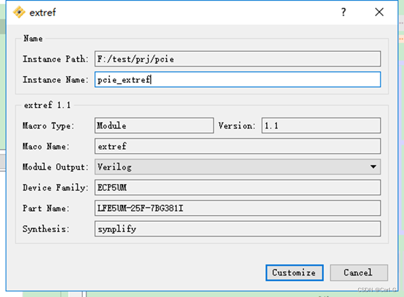 Lattice PCIe IP核配置流程介绍-CSDN博客