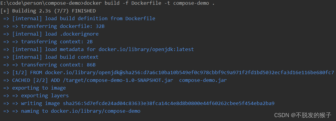 【windows】docker与docker-compose部署spring boot项目_docker windows springboot-CSDN博客