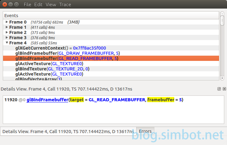 linux opengl性能,使用apitrace分析OpenGL程序性能-CSDN博客