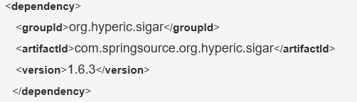 eclipse 中出现Project 'xx' is missing required library:和Missing artifact org.hyperic.sigar:com.spri ...
