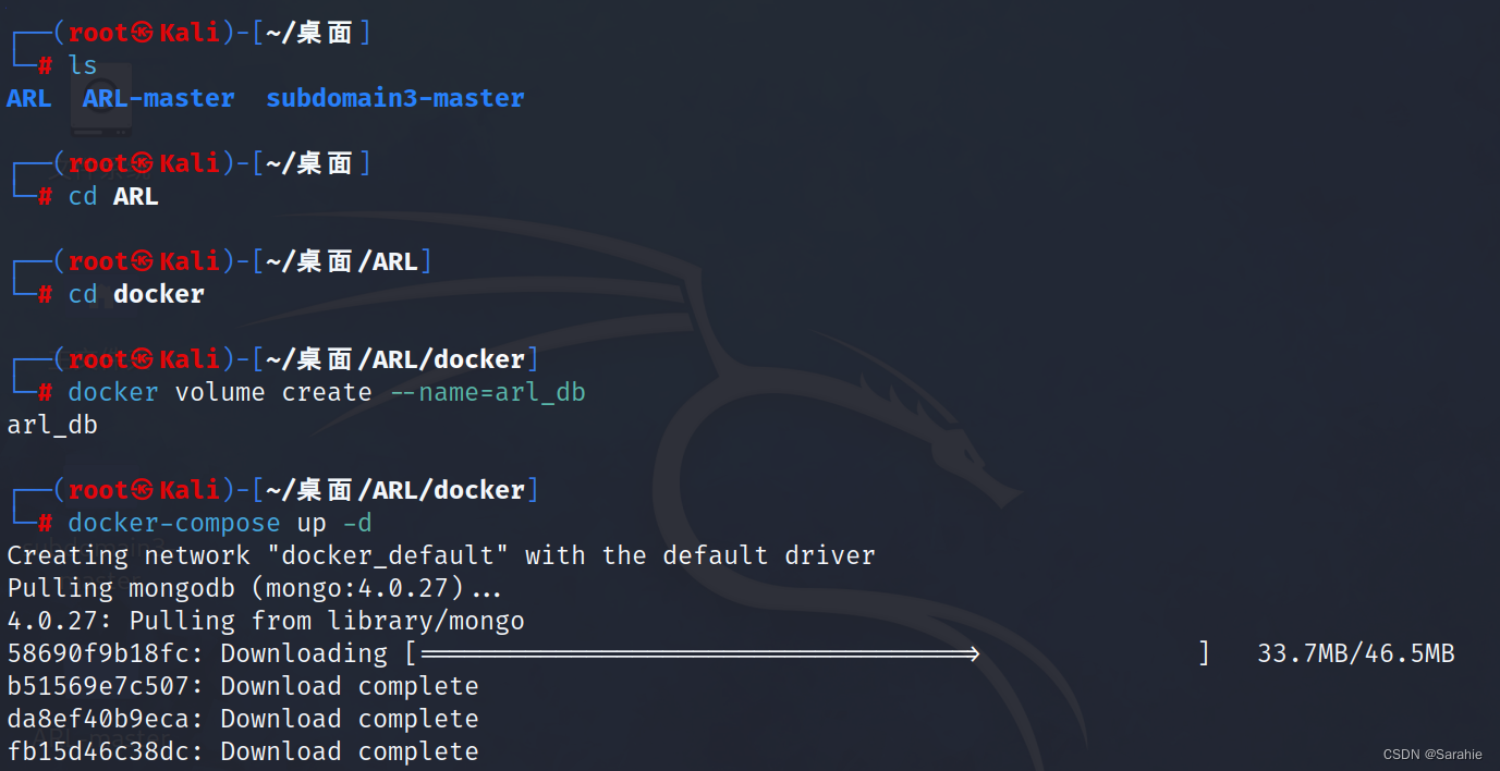 kali安装ARL灯塔（docker）_kali安装灯塔-CSDN博客