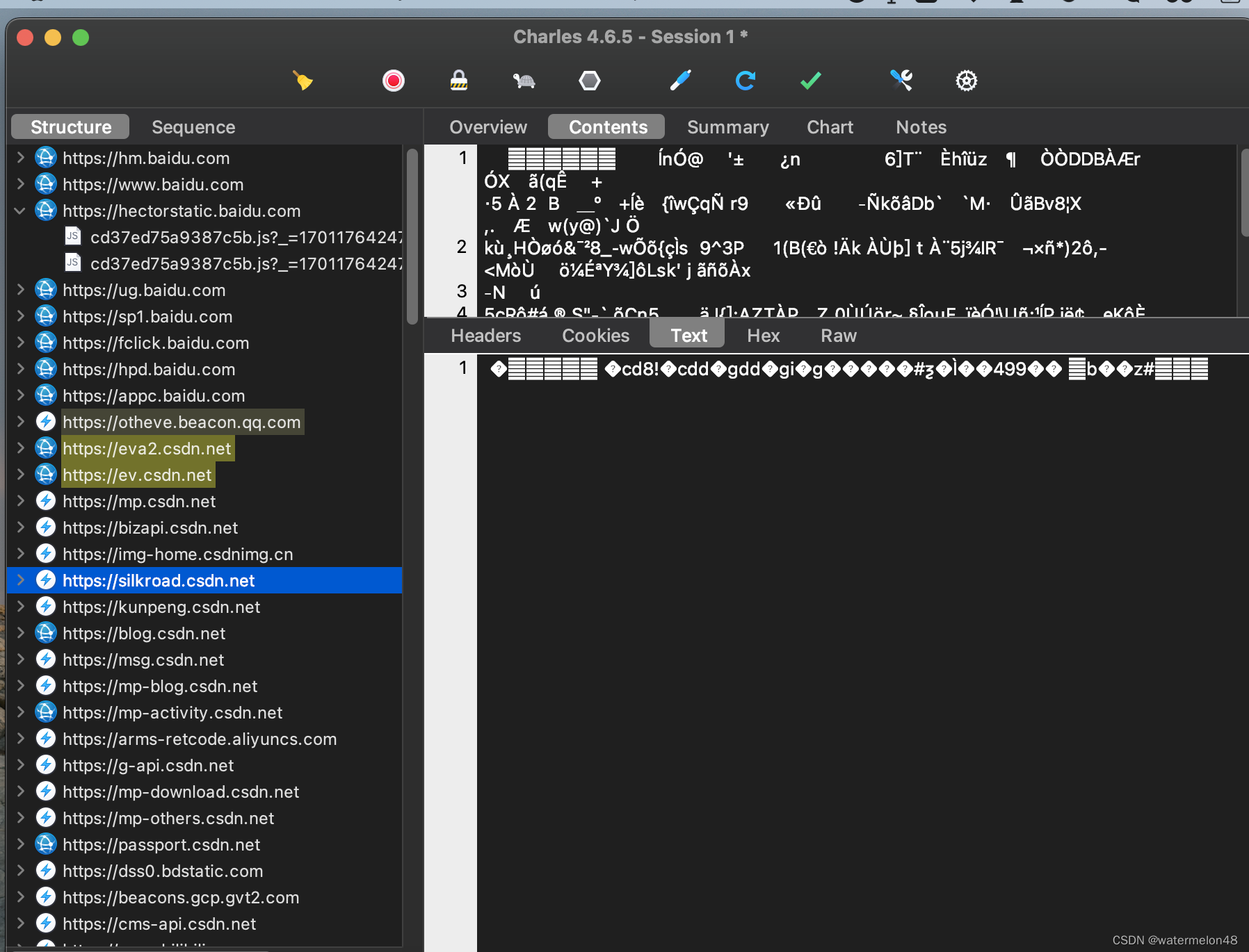 Charles解决contents乱码的问题_charles contents乱码-CSDN博客