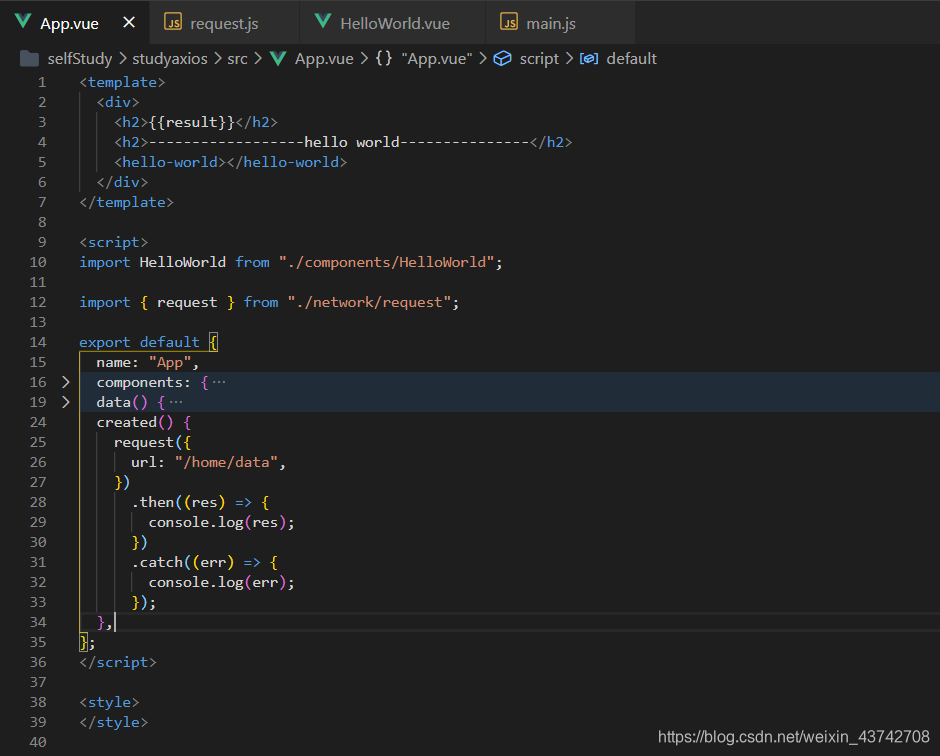 axios学习笔记-从入门到精通-CSDN博客