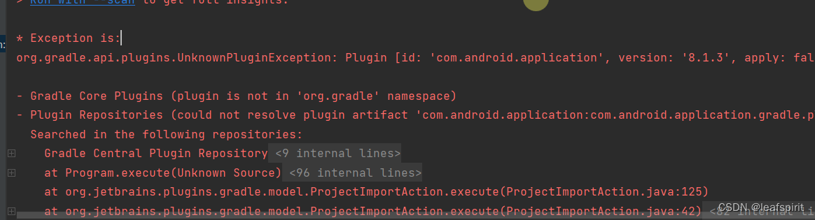 Android Studio 出现 org.gradle.api.plugins.UnknownPluginException 如何解决_org.gradle.api.plugins ...