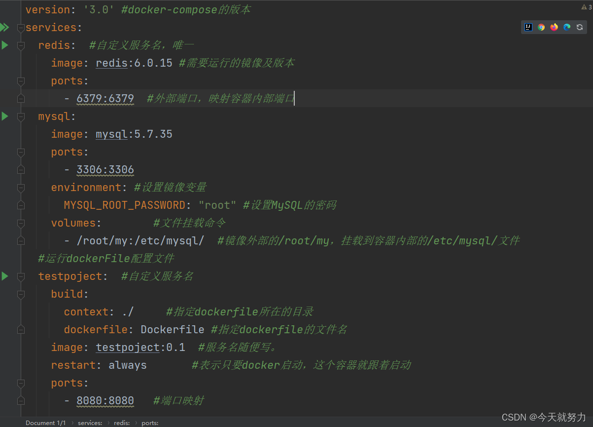 docker-compose，dockerfile部署项目。_docker compose dockerfile-CSDN博客