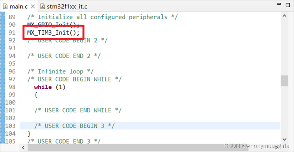 STM32CubeIDE基础学习-通用定时器中断实验_cubeide 中断-CSDN博客