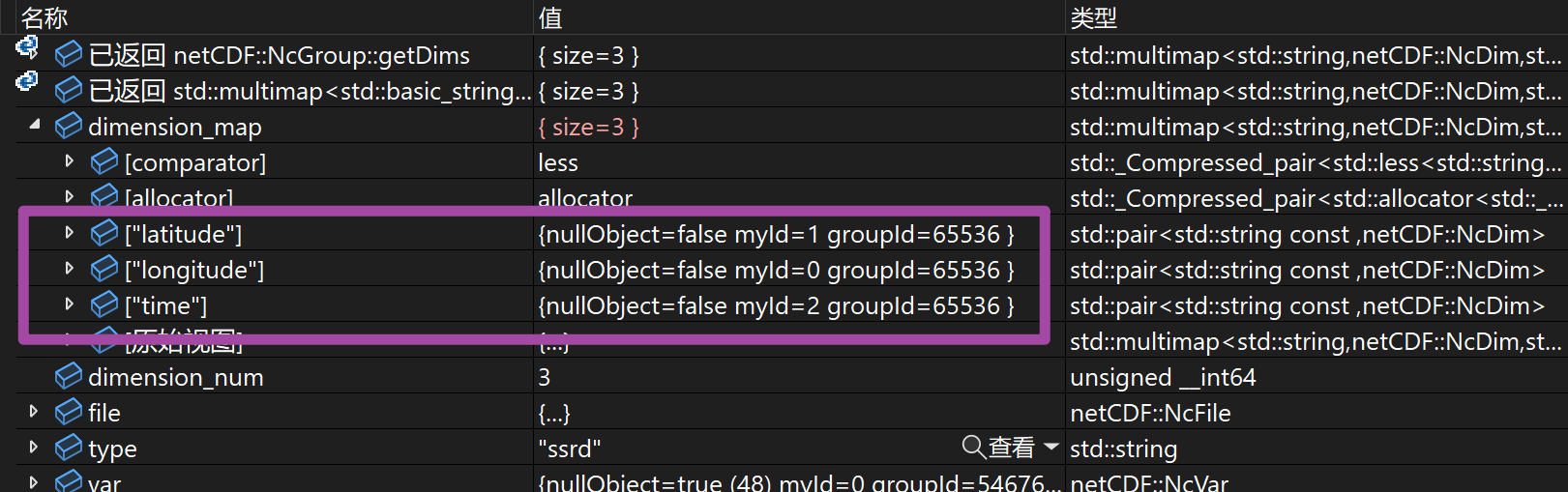 基于C++中netCDF库读取.nc数据时的一些坑_c++ 读取本地.nc 类型文件内容-CSDN博客