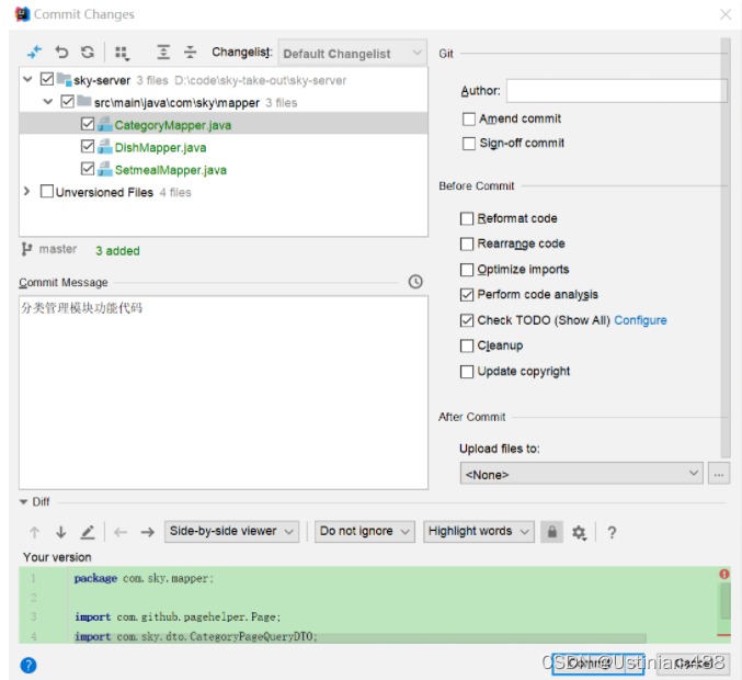 项目实战——苍穹外卖(Day2)_com.sky.entity.dish.setupdatetime(java.lang.long)-CSDN博客