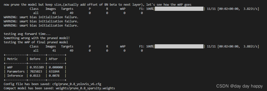 yolov5_prune剪枝训练记录及遇见的问题_yolov5 prune-CSDN博客