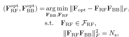 混合波束成形| 基于正交匹配追踪（Orthogonal Matching Pursuit）法的混合波束赋形算法_spatially sparse precoding in millimeter ...