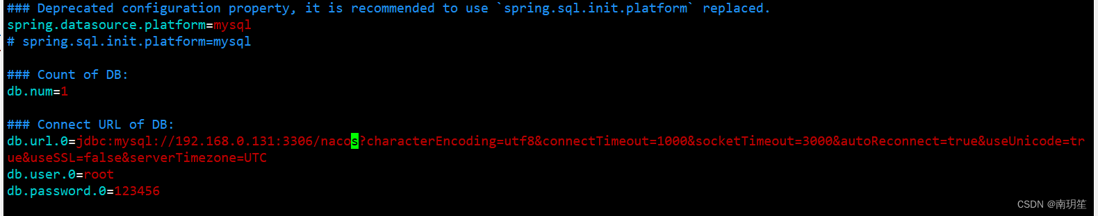 nacos集群部署_nacos spring.sql.init.platform-CSDN博客