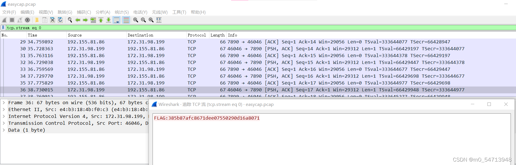 BUUCTF misc easycap-CSDN博客