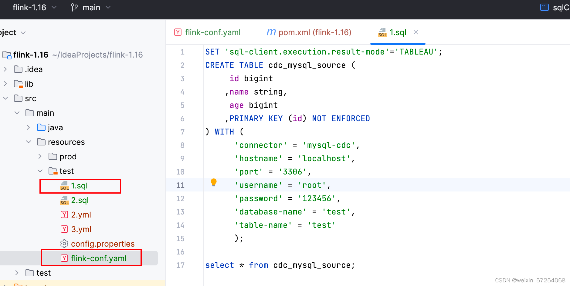 使用IDEA本地调试SQL_flink通过idea,然后使用sqlclient测试-CSDN博客