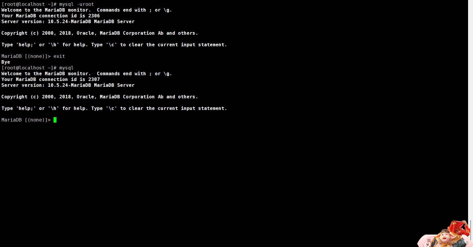 解决Mariadb安装后本地root账号无密码登录问题_mariadb无密码登录-CSDN博客