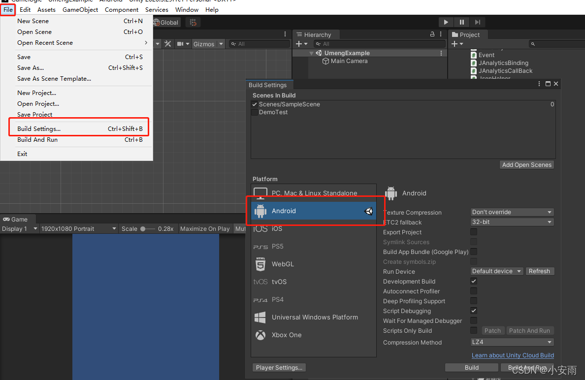 Unity Remote5 使用-CSDN博客