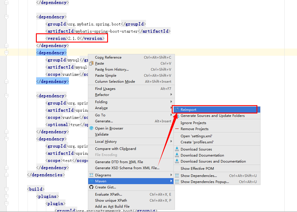 springboot+mybtis+maven框架整合-CSDN博客