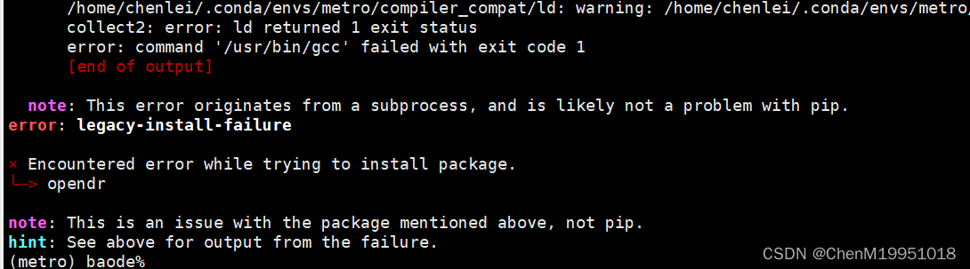 Ubuntu conda环境下安装opendr_conda opendr-CSDN博客
