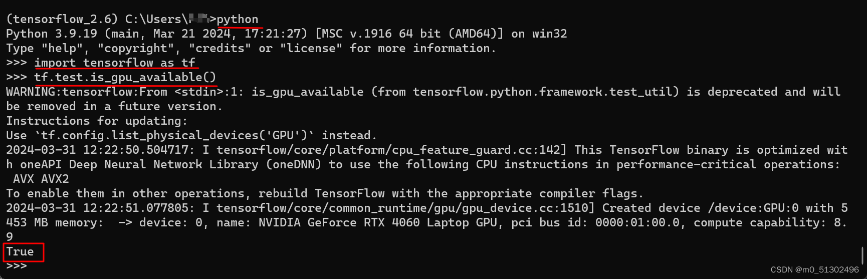配置Tensorflow使用CUDA进行GPU加速(超详细教程)_tensorflow cuda-CSDN博客